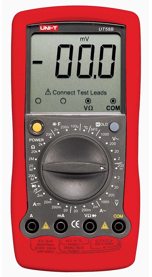 UNI-T UT58B Digital Multimeter - großes Display große Ziffern 1999 Stellen Genau und schneller ...